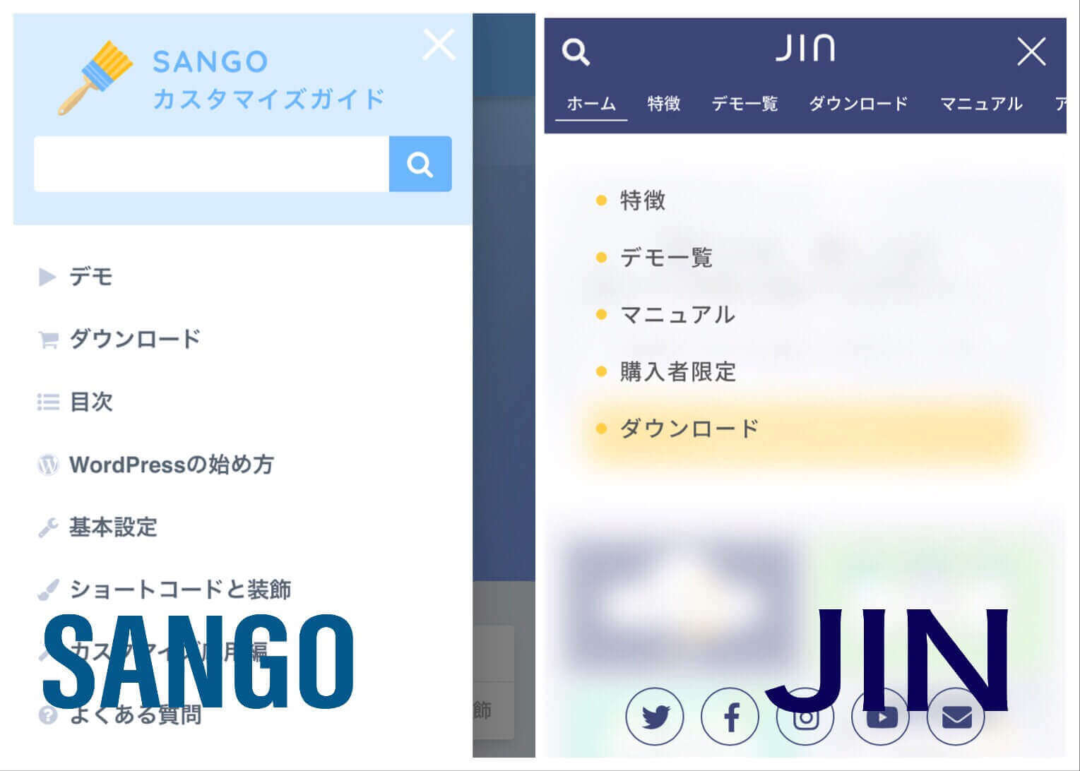 これで迷わない！SANGO（+PORIPU）とJINを52の項目で徹底比較｜WordPress | いっぺこっぺ通信｜通信制高校解説メディア